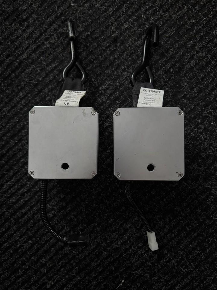 Q STRAINT ELECTRIC UNWIN RETRACTOR REELS WHEELCHAIR TAXI STRAP ...