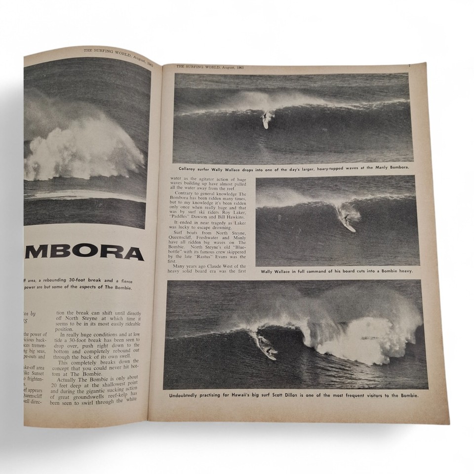 The Surfing World Magazine Monthly August 1963 Vol. 2 No. 6 COMPLETE ...