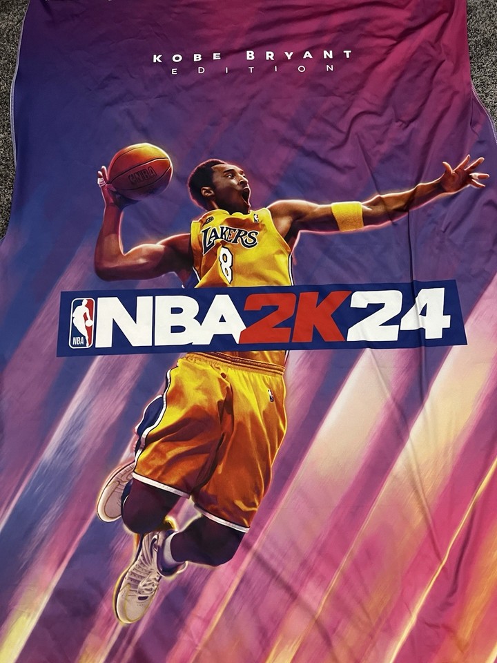 Kobe Bryant NBA 2K24 7’x4’ GameStop Banner RARE Los Angeles Lakers | eBay
