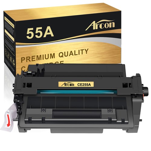 1x CE255A Toner Cartridges for HP 55A LaserJet Enterprise MFP M525f ...