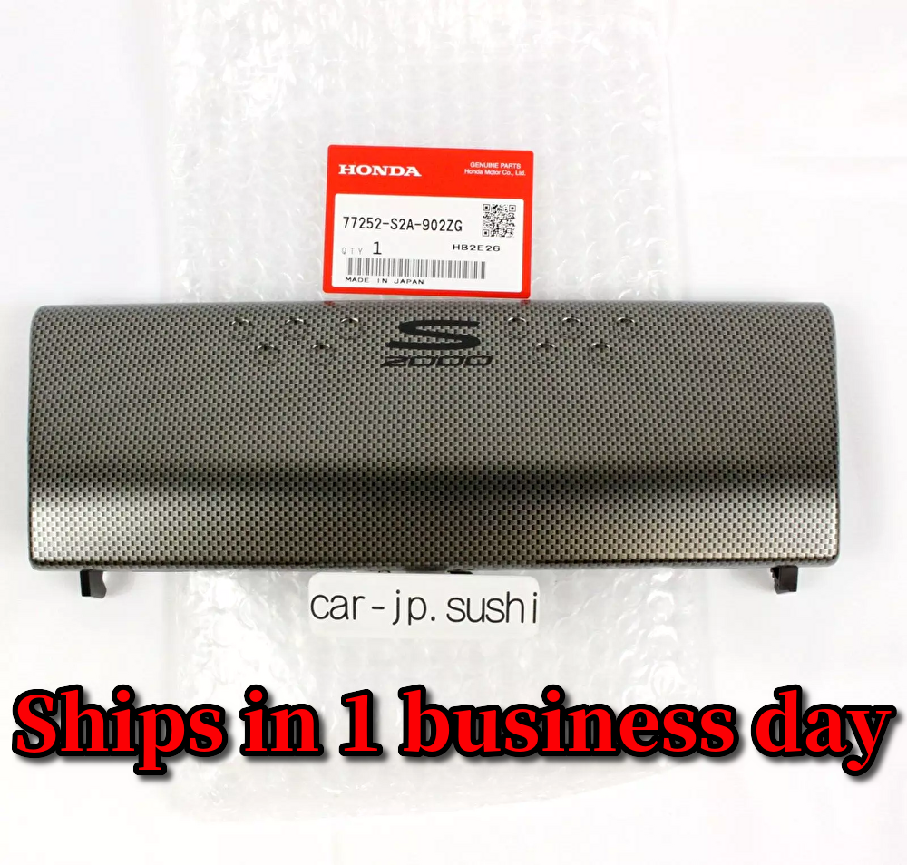 HONDA Genuine S2000 CR Carbon Specification Lid Trim Cover Radio 77252 ...