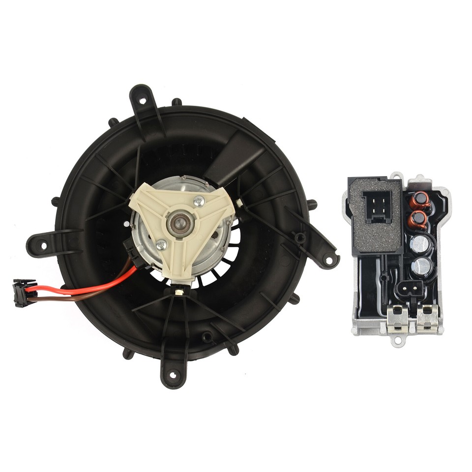 A/C Heater Blower Motor + Resistor 2208203142 for Mercedes E-Class W210 ...