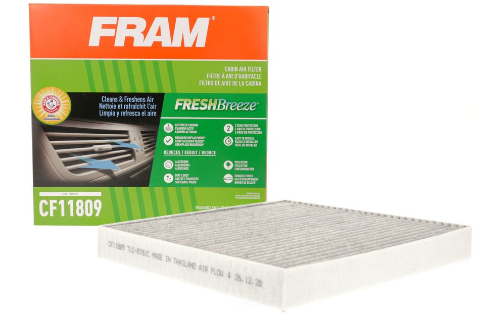 Fram Fresh Breeze Cabin Air Filter CF11809 For GM Full Size SUVs | eBay