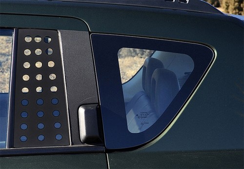 Alloy Black Rear Small Window Glass Plate Panel Cover For Jeep Compass ...