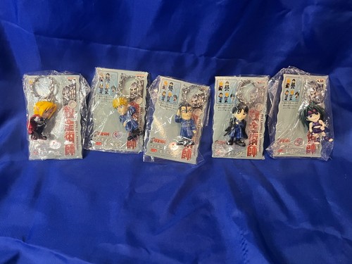 Fullmetal Alchemist 2003 Banpresto Keychain Mini Figure COMPLETE SET of ...