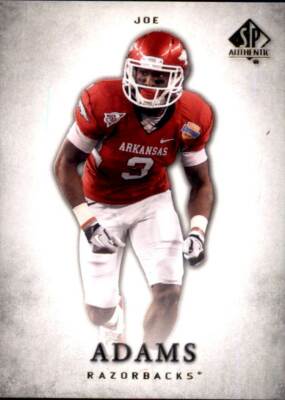 2012 SP Authentic Rookie #47 Joe Adams Arkansas Razorbacks | eBay