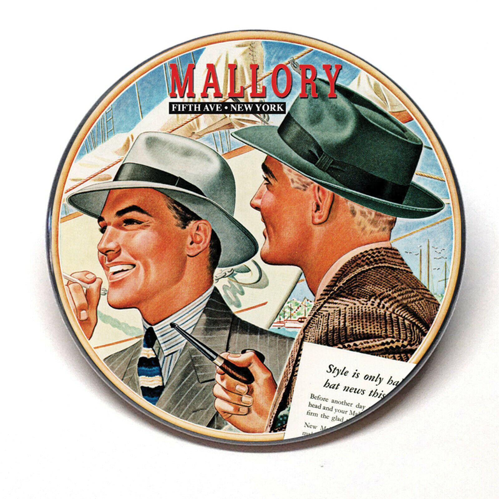 Mallory Hat Company New York Fridge Magnet BUY 3 GET 4 FREE MIX & MATCH ...