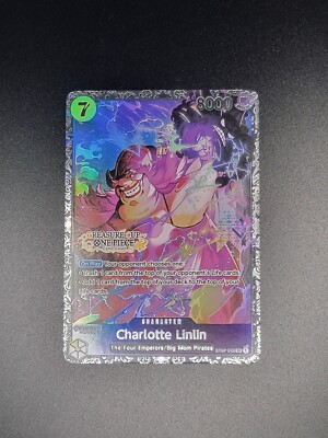 DIY CUSTOM CARD Charlotte Linlin ST07-010 Treasure Cup One Piece Foil ...