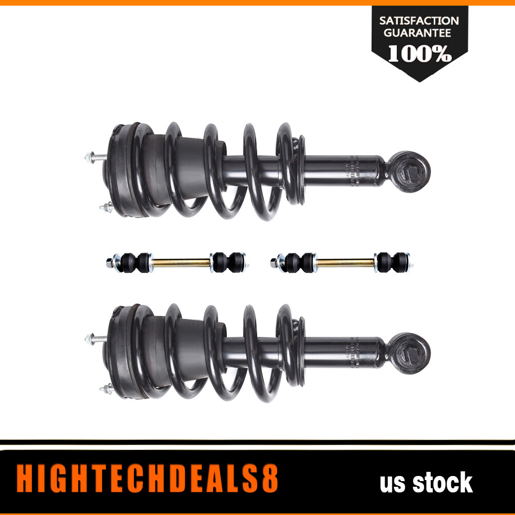 Front Struts Fits 2007-14 Suburban 1500 Tahoe Yukon XL 1500 Pair Sway ...