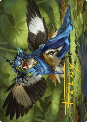 Gold Stamp Art Series MOCKINGBIRD mtg Bloomburrow | eBay