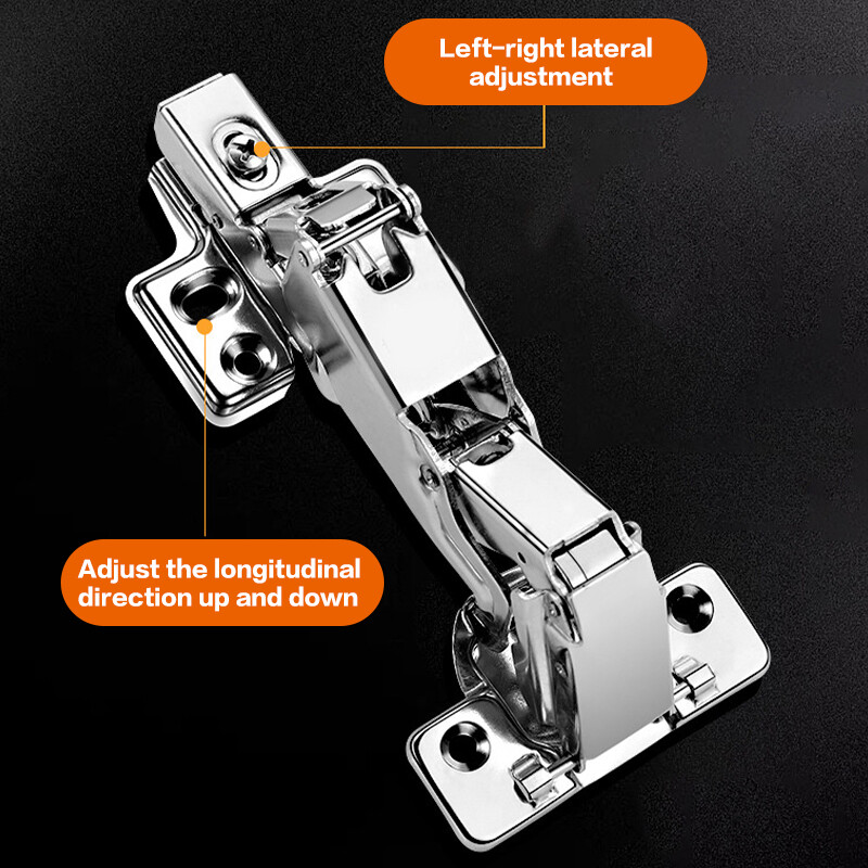 2~8PC 165 Degree Hidden Hinges Frameless Cabinet Hinges Large Angle ...