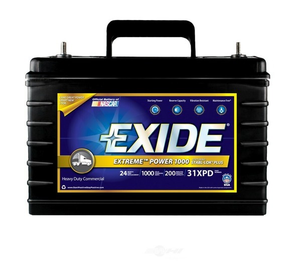 Vehicle Battery-Exide Extreme Power 1000 - CCA: 1000 Battery Exide ...