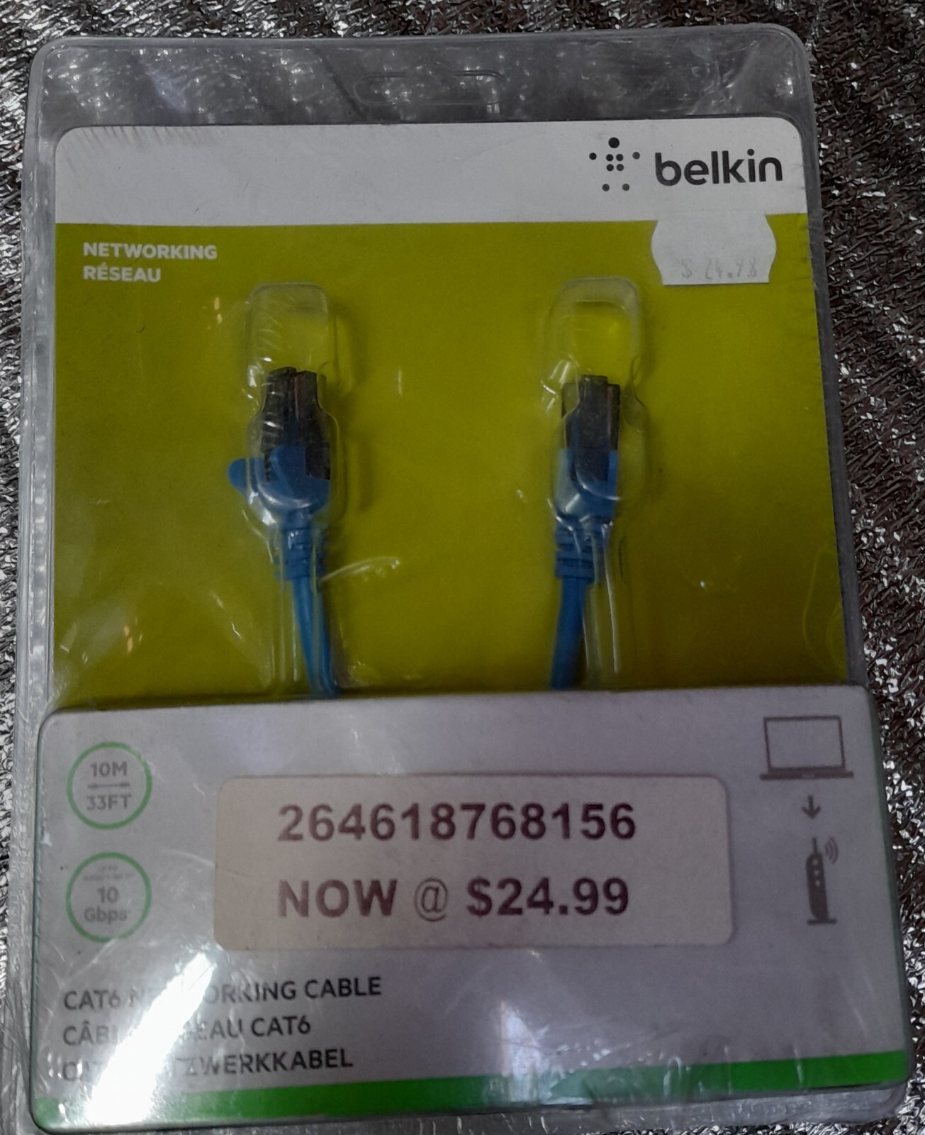 BELKIN Cat6 Network Cable up to 10m Cat6 Network Ethernet Lan Cables ...