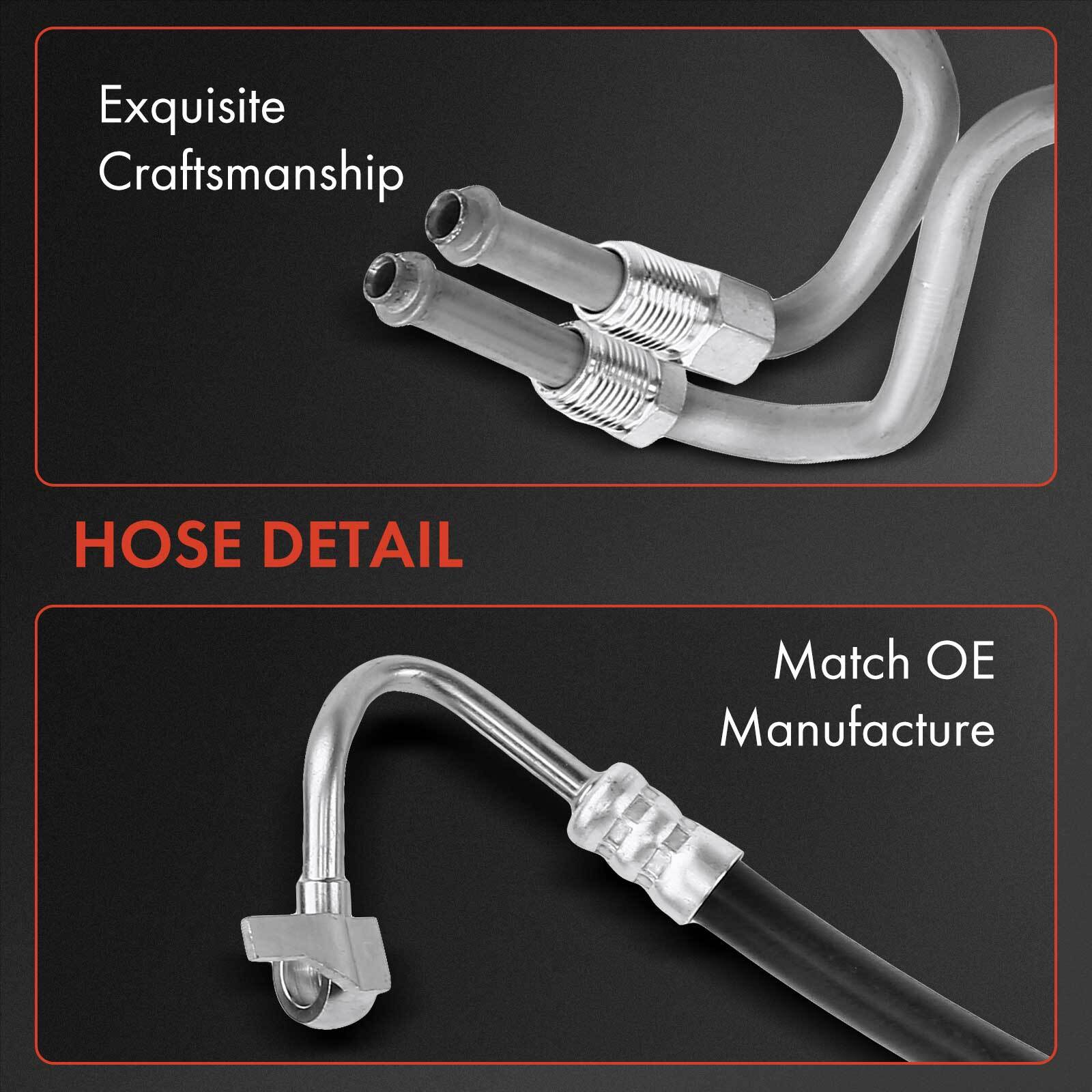 5x Power Steering Pressure & Return & Reservoir Hose for Toyota Camry ...