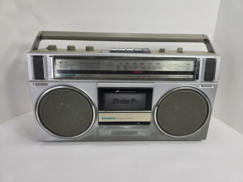 Vintage Panasonic Model RX-4955 AM/FM Stereo Cassette Boom Box Radio ...