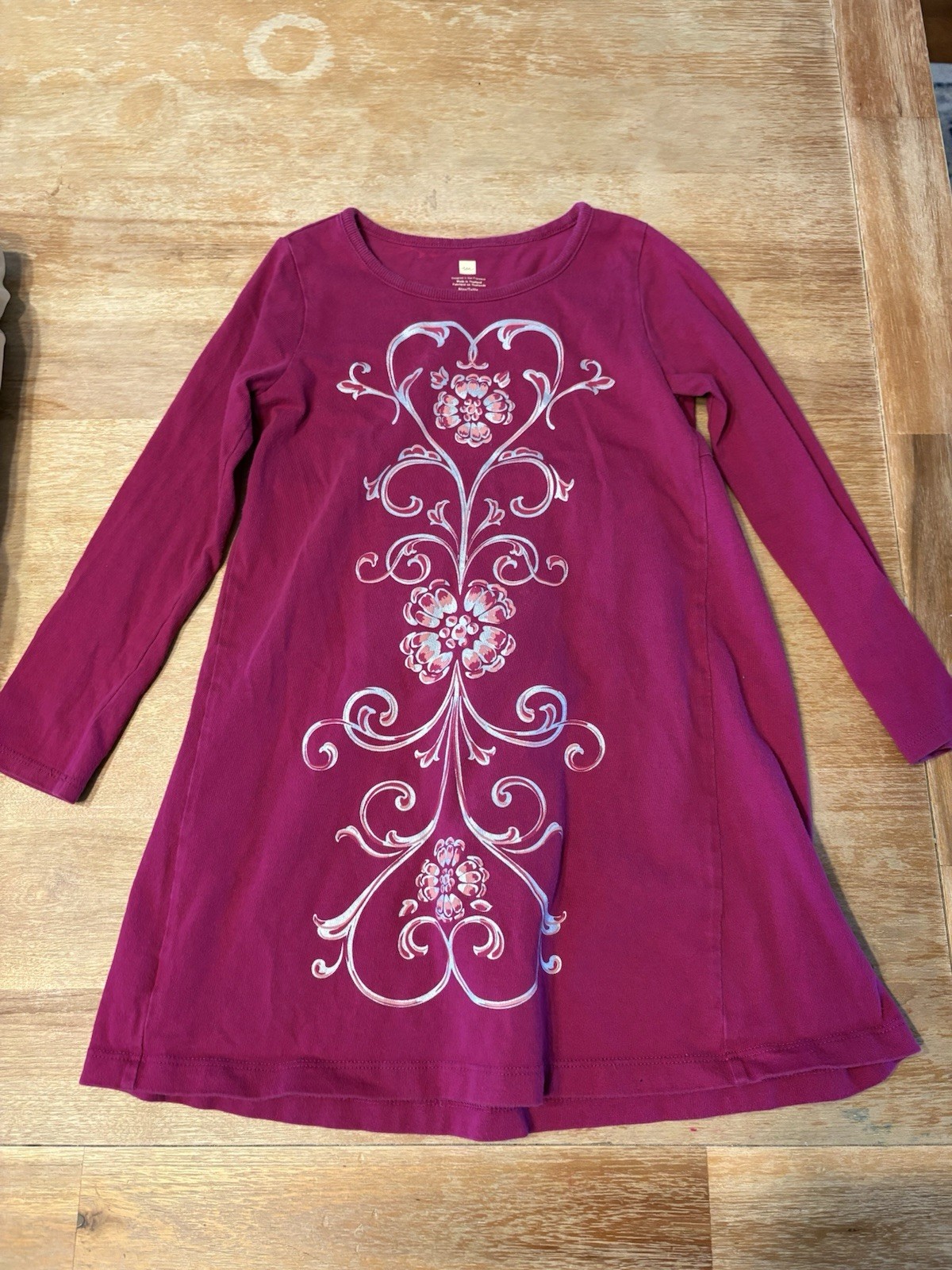 Hanna Andersson Tea Girls Size 5 / 6 Play Dress Lot Of 3 Pink Purple ...