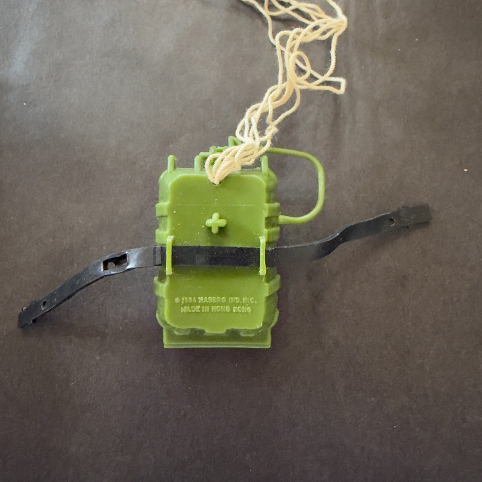 1988 HASBRO GI JOE HIT & RUN v1 TARGET EXCLUSIVE FIGURE w/ PARACHUTE ...