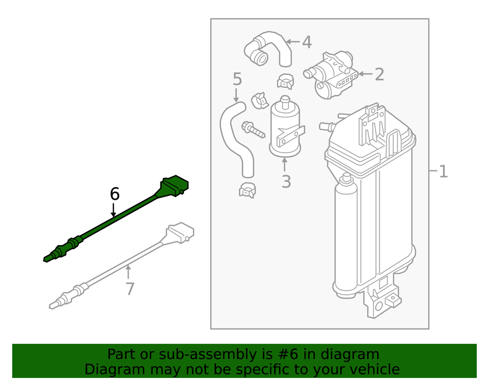 Genuine Volkswagen Oxygen Sensor 03H-906-262-AP | eBay