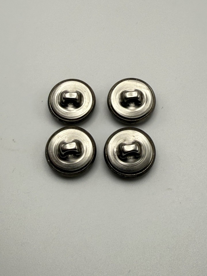 1960s ICONIC Christian Dior Monogram Brass Shank Replacement Buttons 4 ...