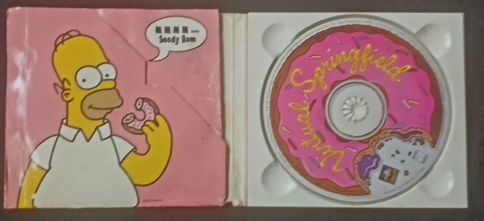 The Simpsons' Virtual Springfield (1997 Fox Interactive) - CD-ROM PC ...