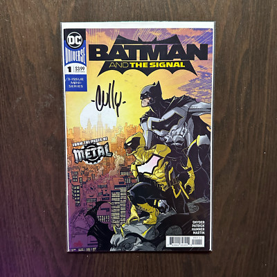 Batman and The Signal #1: DC Comics (2018) NM - signed by Cully Hamner ...