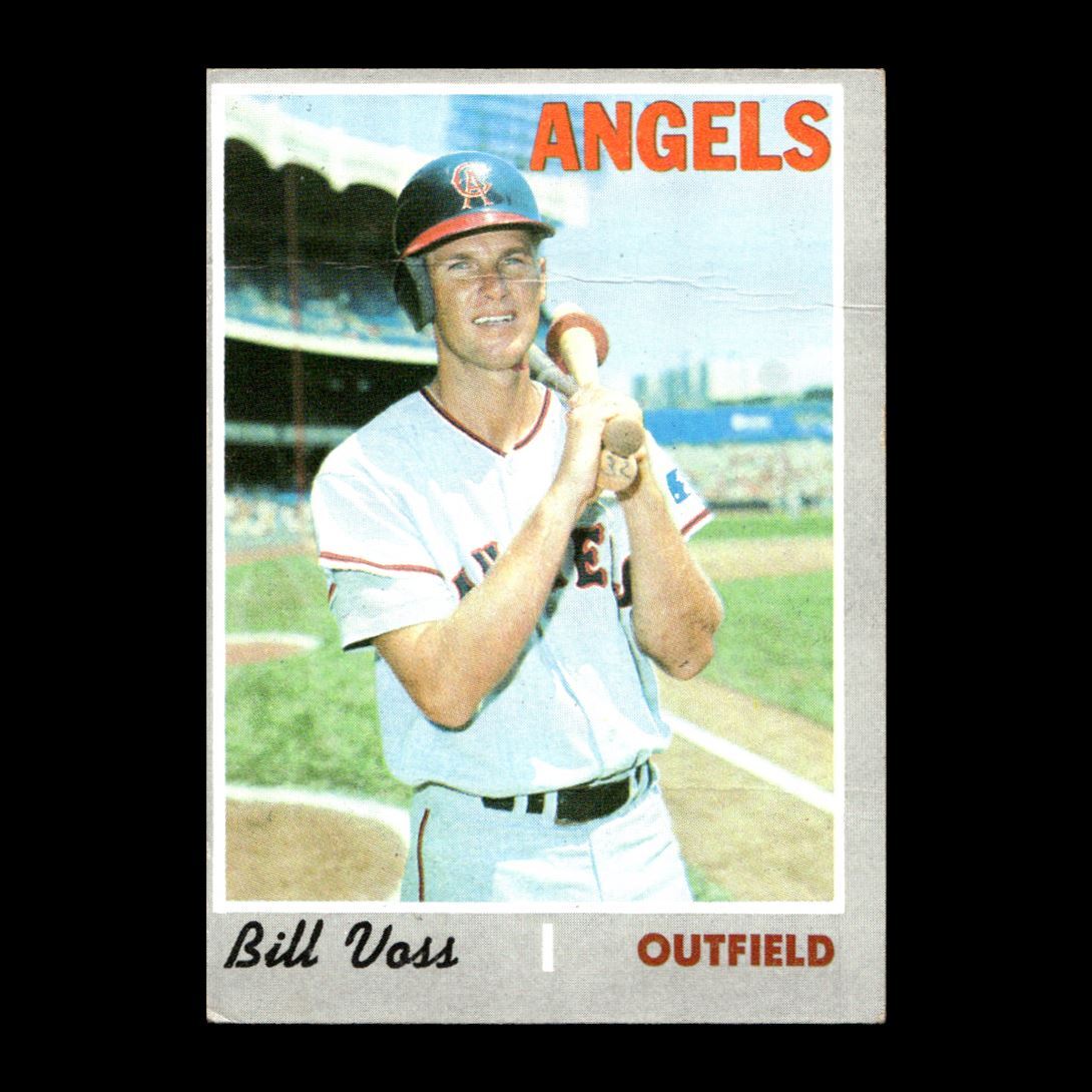Bill Voss 1970 Topps California Angels #326 Nice! | eBay
