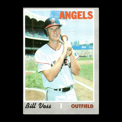 Bill Voss 1970 Topps California Angels #326 Nice! | eBay
