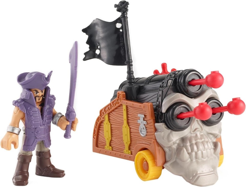 Imaginext - DHH74 Davey Jones & Triple Cannon | eBay