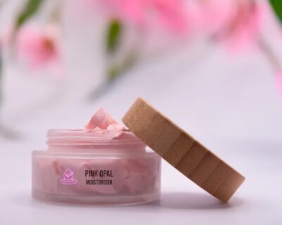 Pink Opal Cream - Handmade, vegan, all natural face and skin cream ...
