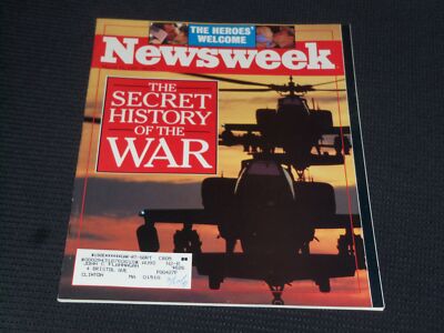 1991 MARCH 18 NEWSWEEK MAGAZINE - SECRET HISTORY OF WAR FRONT COVER - L ...