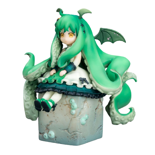 FENGRONG Genuine Idol Cthulhu Figure Painted Q Kawaii Version 5" Model ...