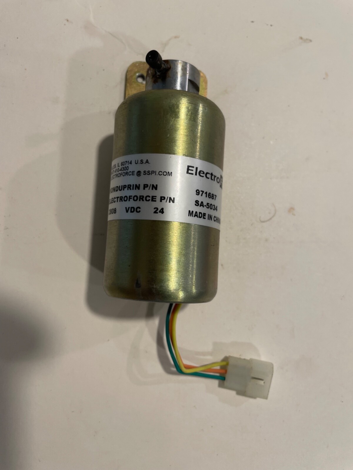 Von Duprin ElectroForce Solenoid 971687 SA-5034 2808 | eBay