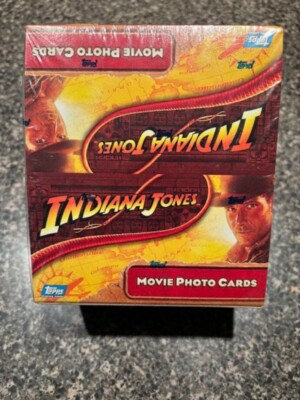 2008 indiana jones topps Movie photo cards box | eBay