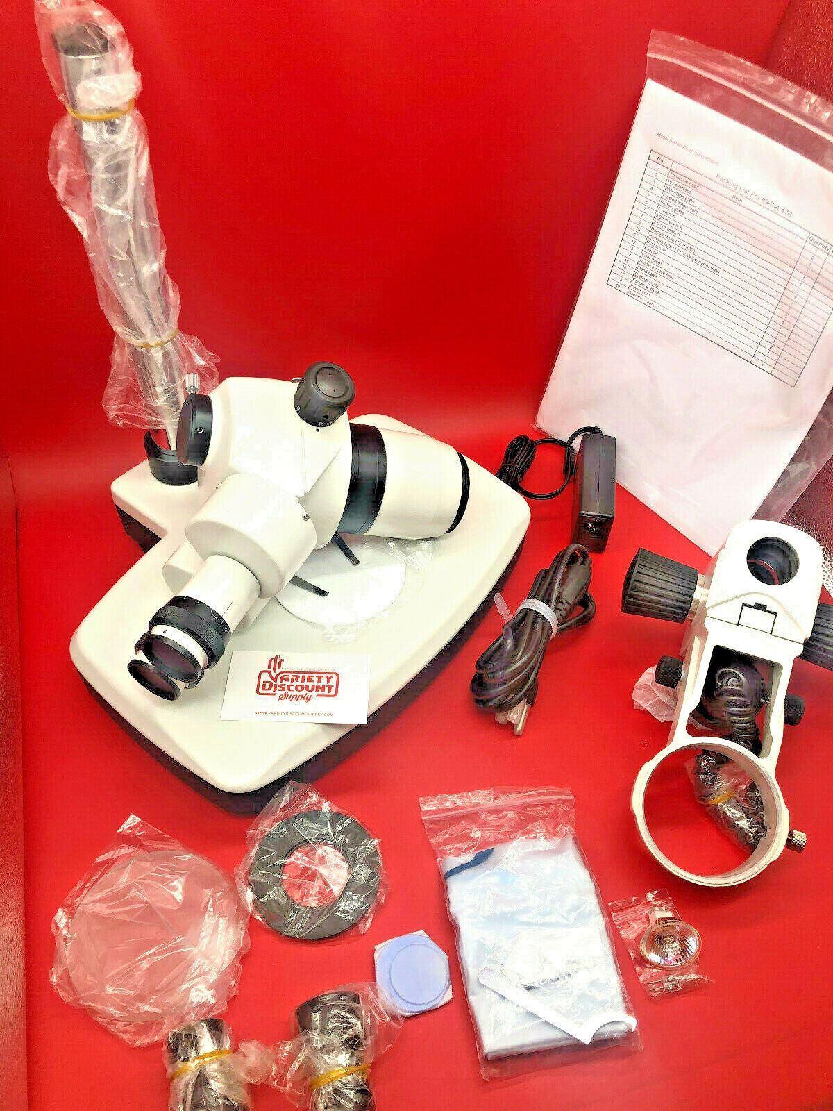 VWR Scientific 89404-476 Stereo Zoom Trinocular Microscope | eBay