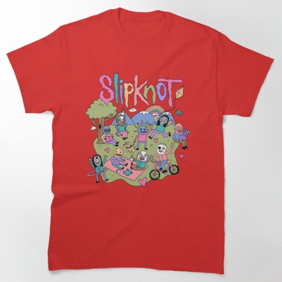 Slipknot Cartoon Characters Happy Nature Fun Unisex T-Shirt | eBay