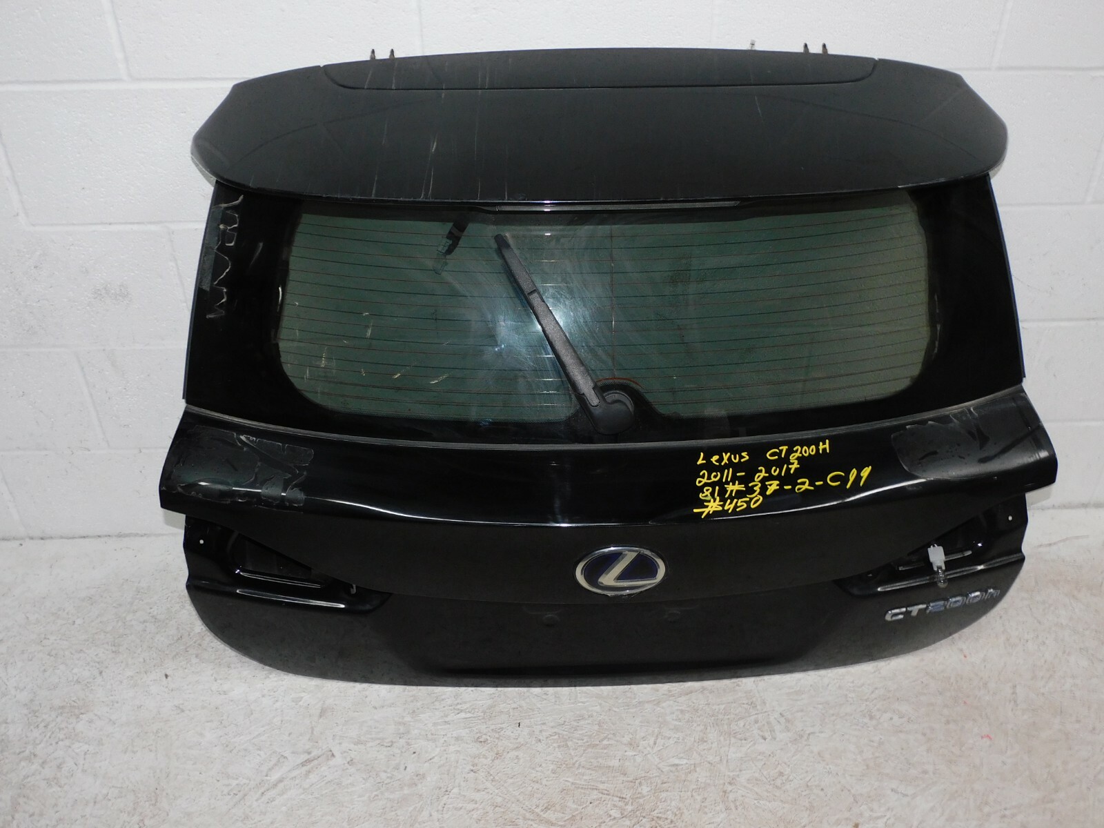 2011 2012 2013 2014 2015 2016 2017 LEXUS CT200H REAR LIFTGATE | eBay