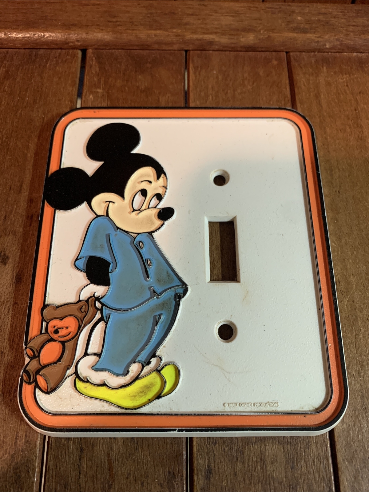 Vintage Mickey Mouse Light Switch Cover | eBay