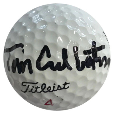 Tim Culbertson Autographed Titleist 4 Golf Ball | eBay