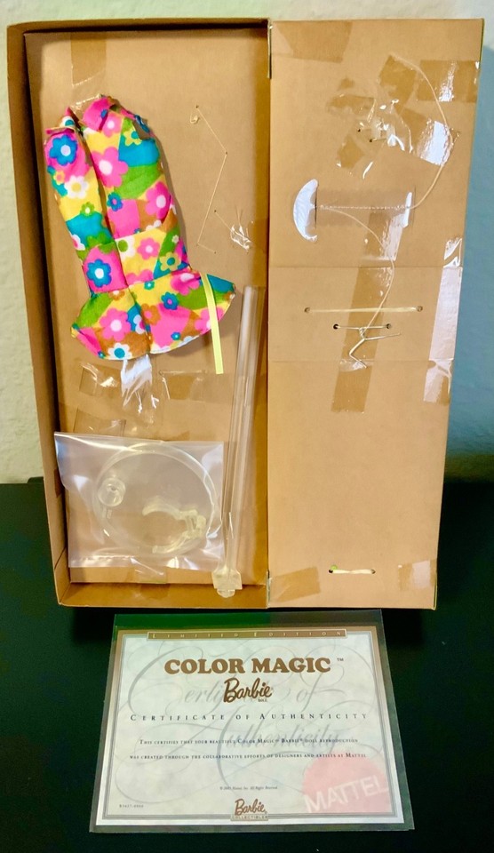 2003 Mattel Barbie Midnight COLOR MAGIC Reproduction NRFB | eBay