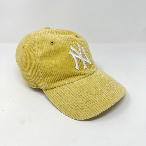 '47 Brand MLB New York Yankees Corduroy Baseball Hat Yellow OS | eBay