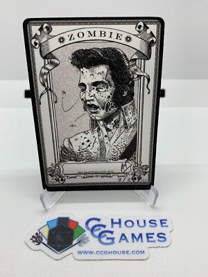 MTG Inspired RK Post Custom Zombie 2/2 Token Elvis Presley SIGNED ...