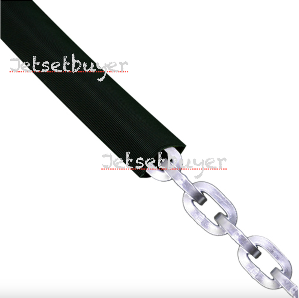 5 ft Chain Sleeve Nylon Protector 7/16 12mm Pewag Security Chain Bike ...