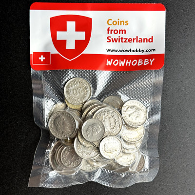 Swiss Coin Collection Lot 🇨🇭 50 Random Coins from Switzerland 🇨🇭 | eBay