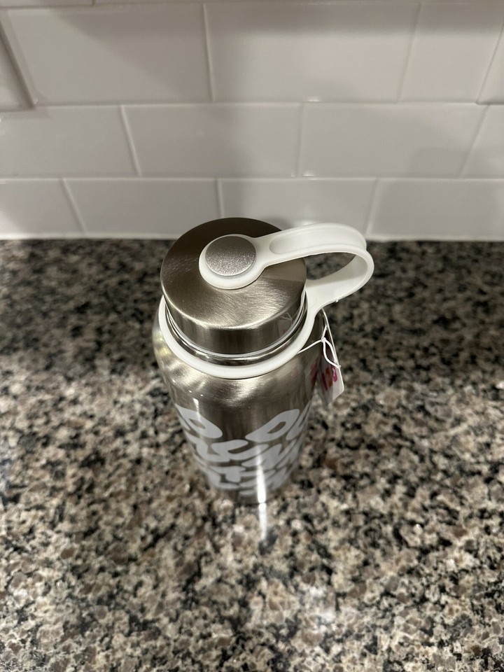 Dunkin Donuts 32 Oz Stainless Steel Thermos Hydration Water Bottle NEW ...