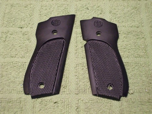 Custom S&W Model 39, 52, 439, 539 & 639 Grips Black | eBay