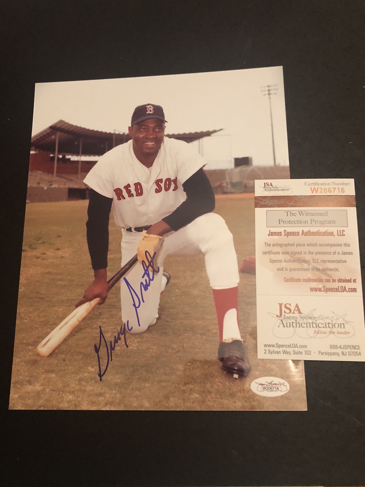 JSA George Scott Autographed 8x10 Signed Boston Red Sox Photo Boomer ...