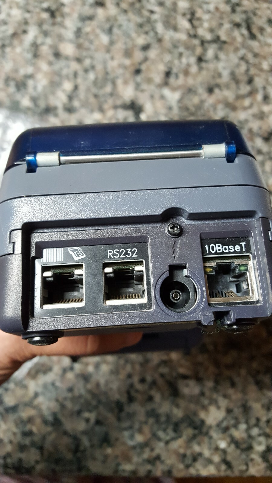 Verifone OMNI 3750 credit card processing terminal w/ printer chip ...