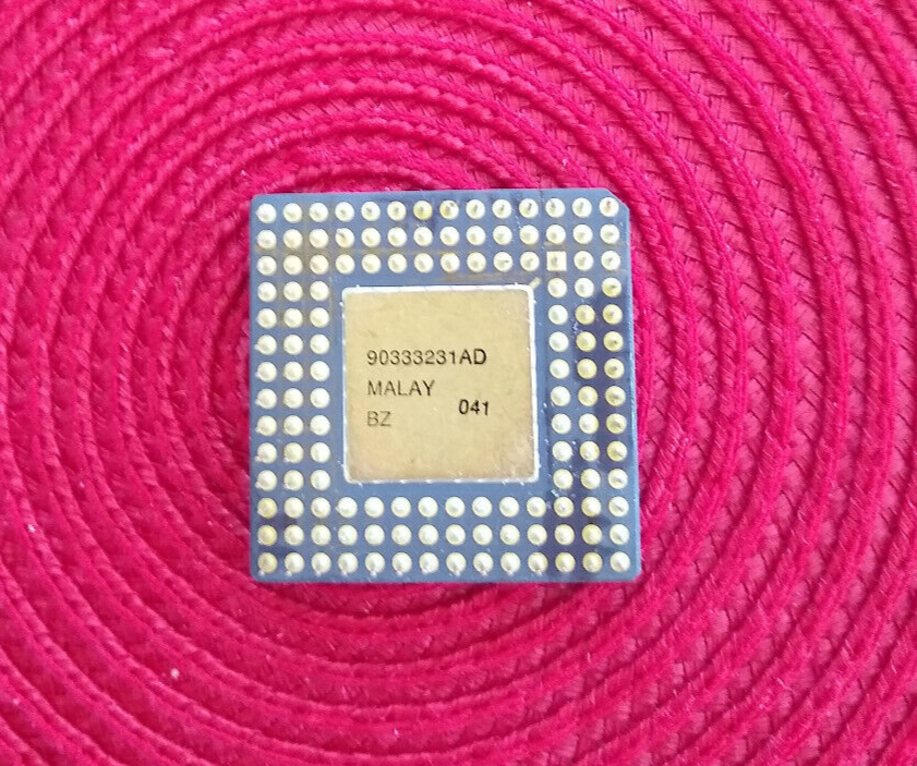 Intel 386DX-25 A80386DX 25 MHz i386 DX Ceramic SX218 Very Rare ...