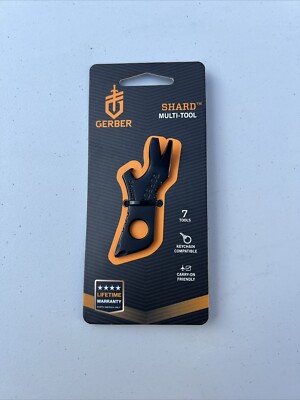 GERBER Shard Mini-Tool Keychain/Pocket 7 Function New Bottle Opener ...