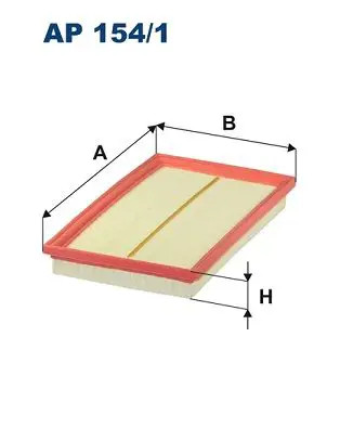 Filtro aria Cartuccia filtro AP 154/1 FILTRON per SUZUKI NISSAN SUBARU ...